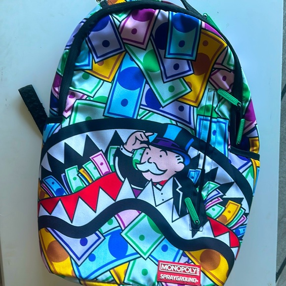 Sprayground | Bags | Nwt Limited Edition Sprayground Monopoly Backpack ...